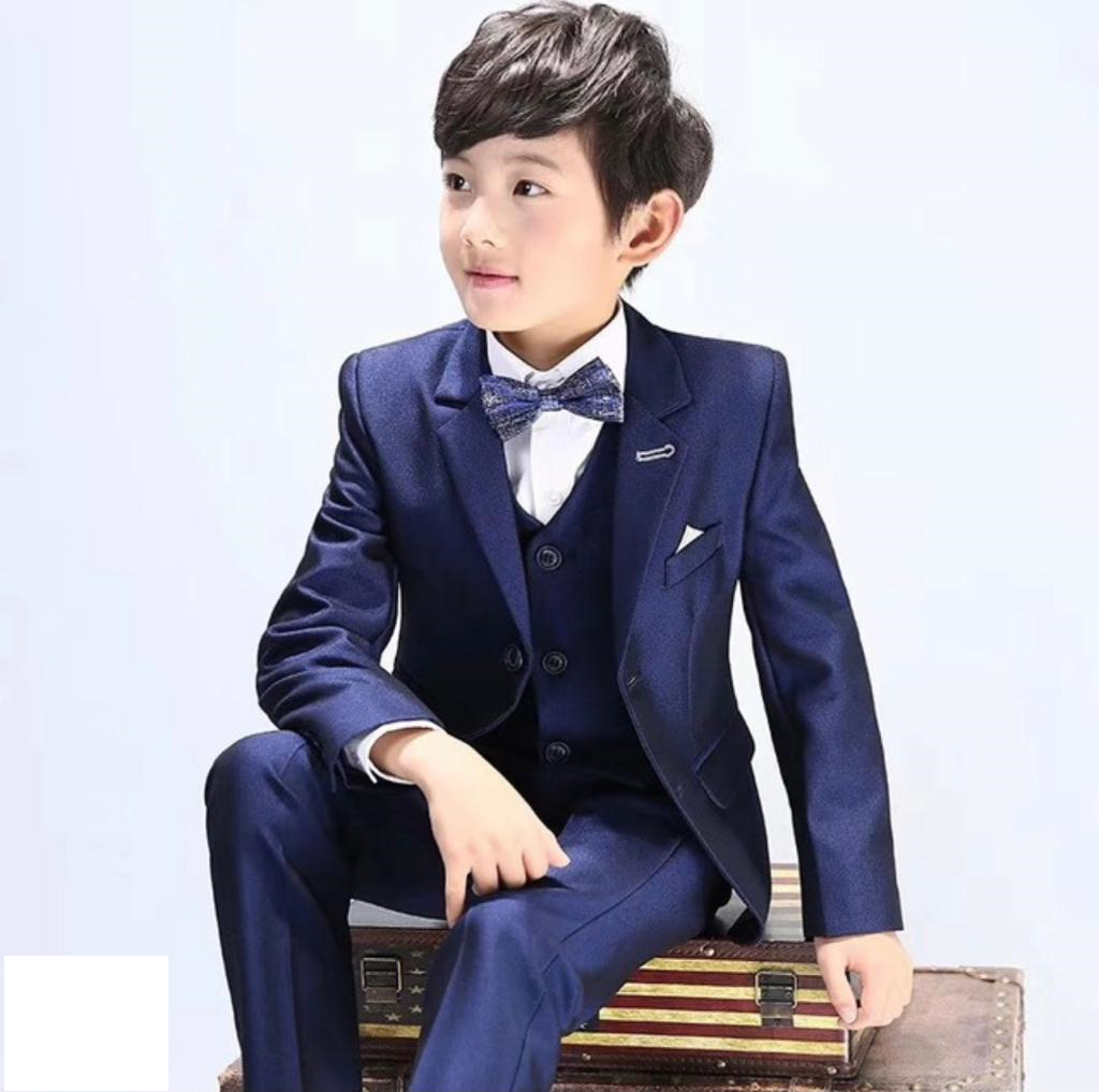 Ensemble Gentleman Pour Bébé Garçon - De 6 à 9 Mois - Blanc Turquoise