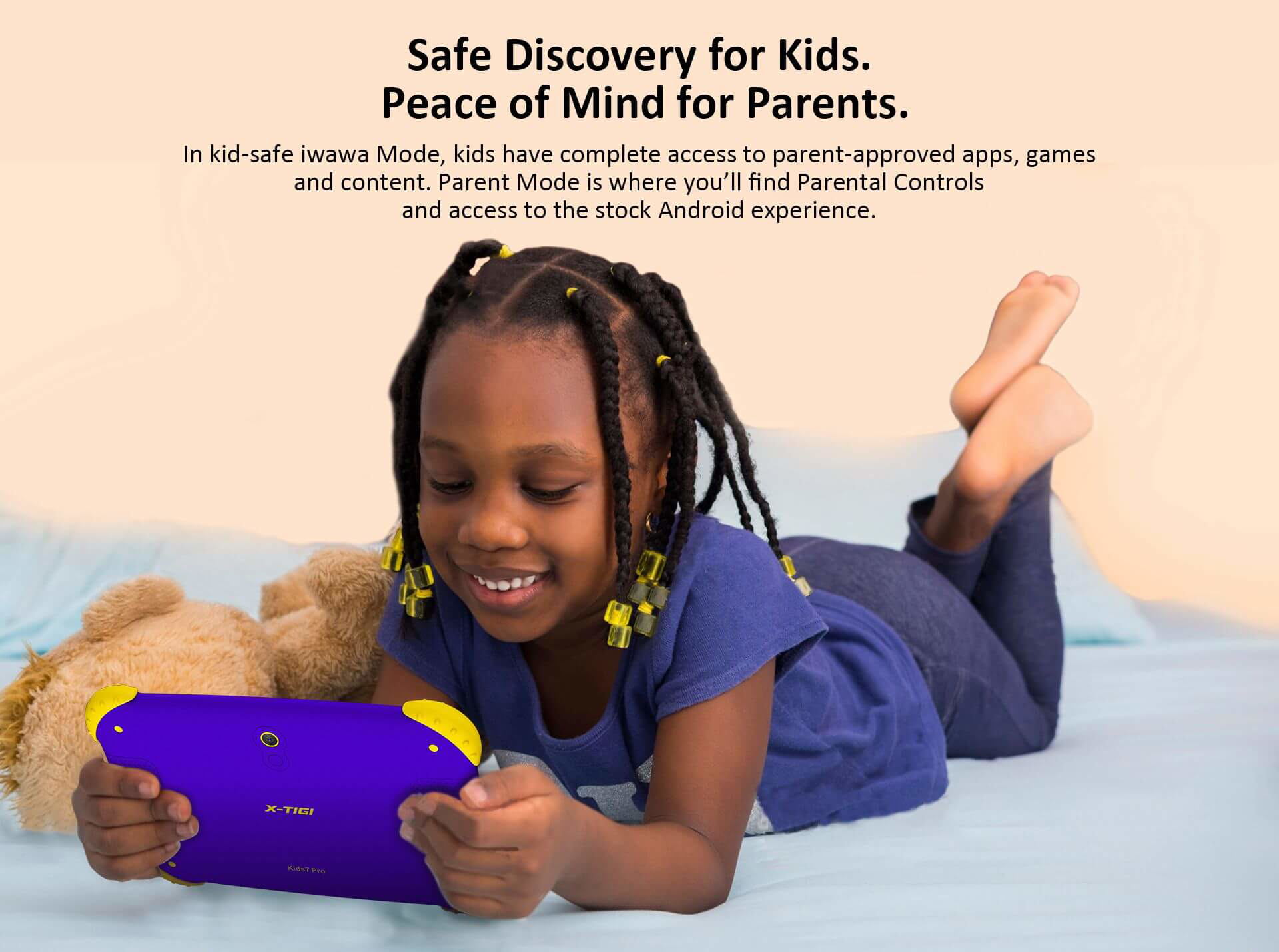 TABLETTE EDUCATIVE IKIDPAD 1 X-TIGI - 32Go / 3Go Ram - 6,85" - 16 Mpx - 4G LTE - Dual SIM ...