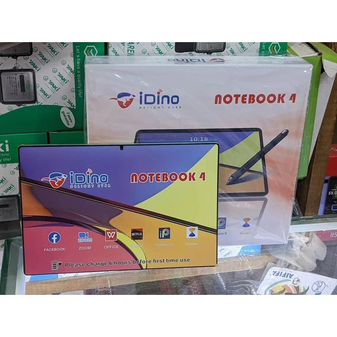 Tablette iDino NoteBook 4 - DUAL SIM - 10,1" - 128Go Go ROM + 6Go Ram - Android 10 - Clavier et ...