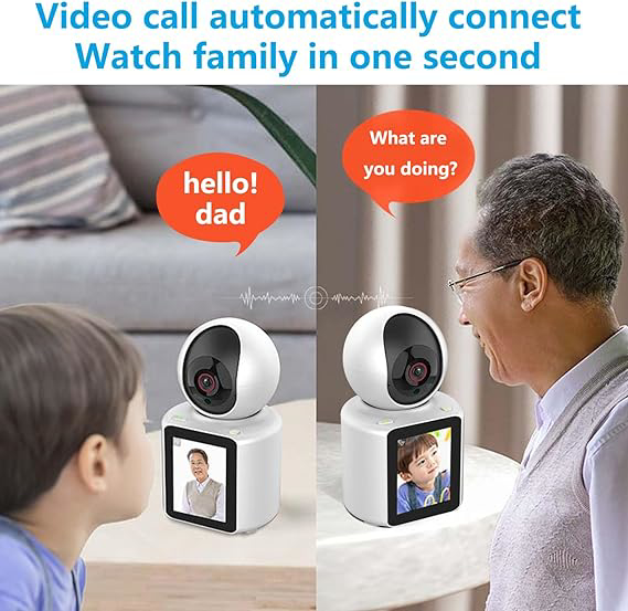 Caméra d'appel vidéo avec écran HD de 2,8 pouces, caméra vidéo ...