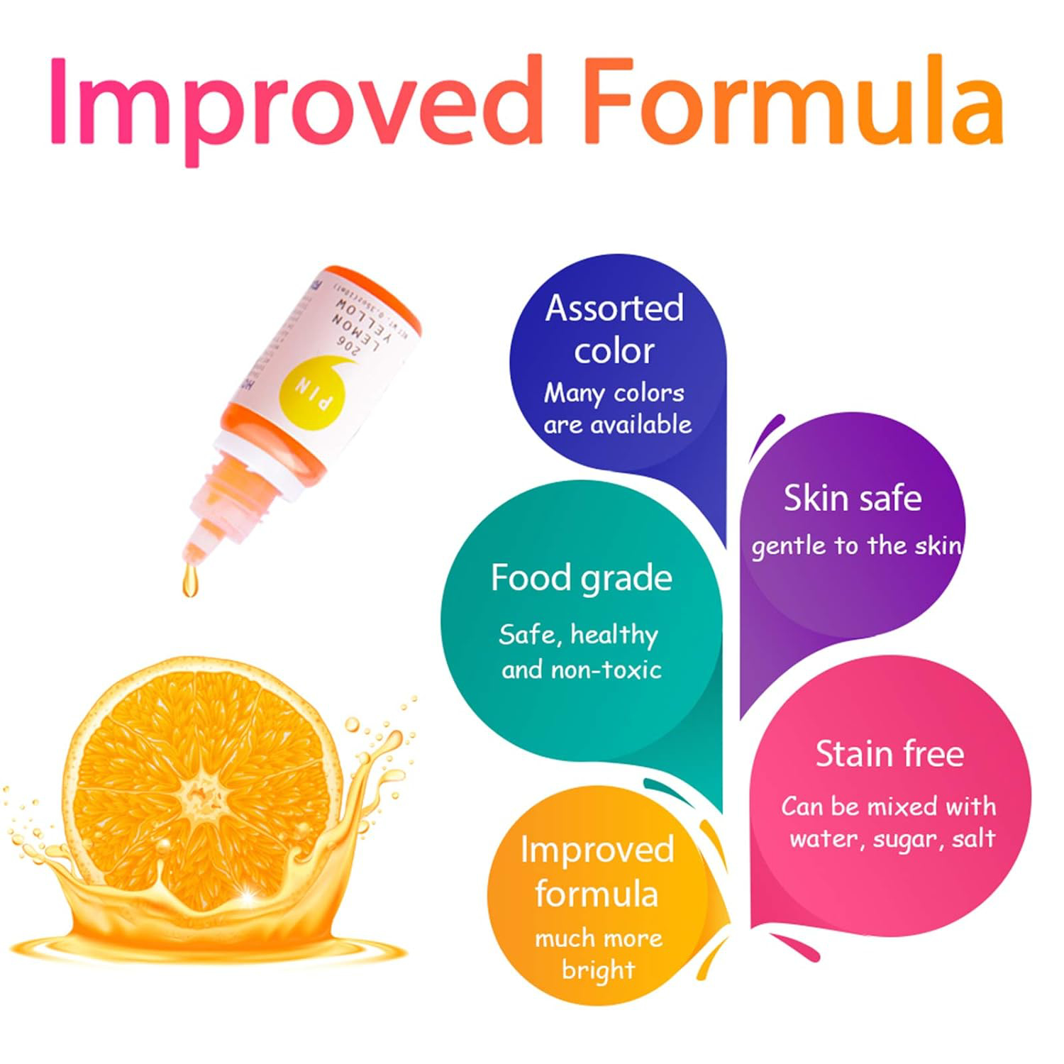 Colorant alimentaire VIOLET- coloration vibrante pour la cuisson, la ...