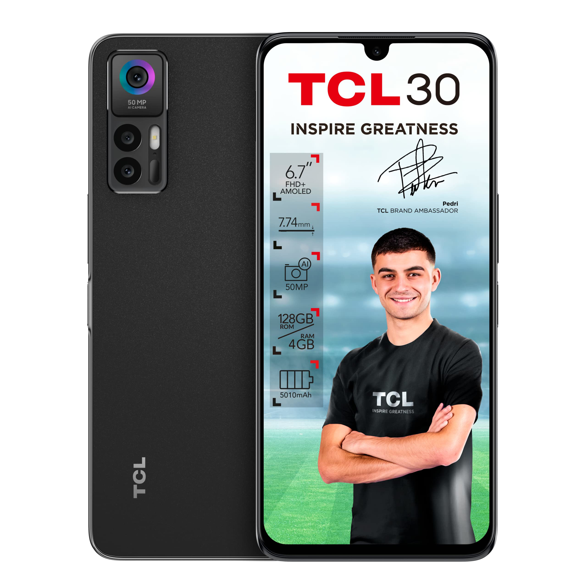 TCL 30 - Smartphone 64GB, 4GB RAM, Dual Sim