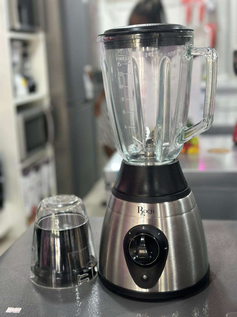 Blender Mixeur Roch - RBL-114SS-C INOX - 1.5 Litres - 3 Mois Garantis