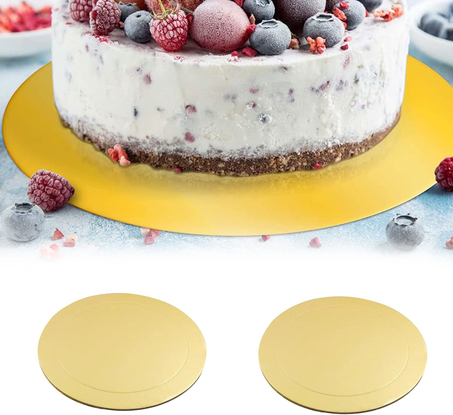 SEMELLE A GATEAU/ CAKE BOARD 40CM LOURD OR