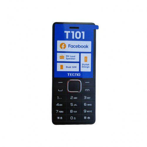 Téléphone Tecno T101 - 1,77" - Dual Sim avec caméra - Bluetooth et Radio FM - 1000 mAh ...