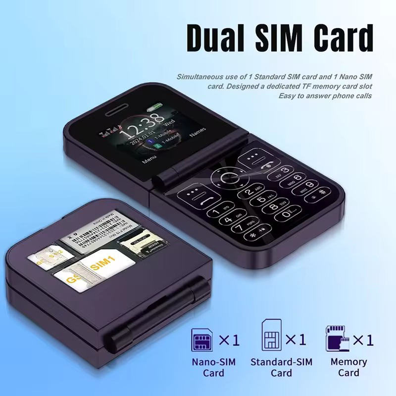 Téléphone Fixe Bontel T1000 - 3000 mAh - Dual SIM