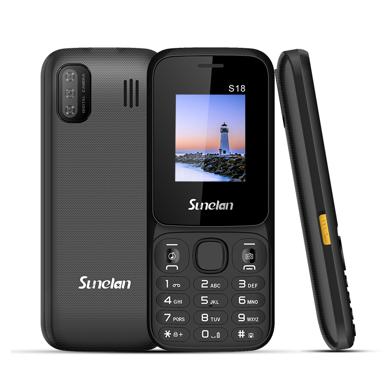 Téléphone Classique Sunelan S18 – 2000mAh Dual Sim – Radio FM