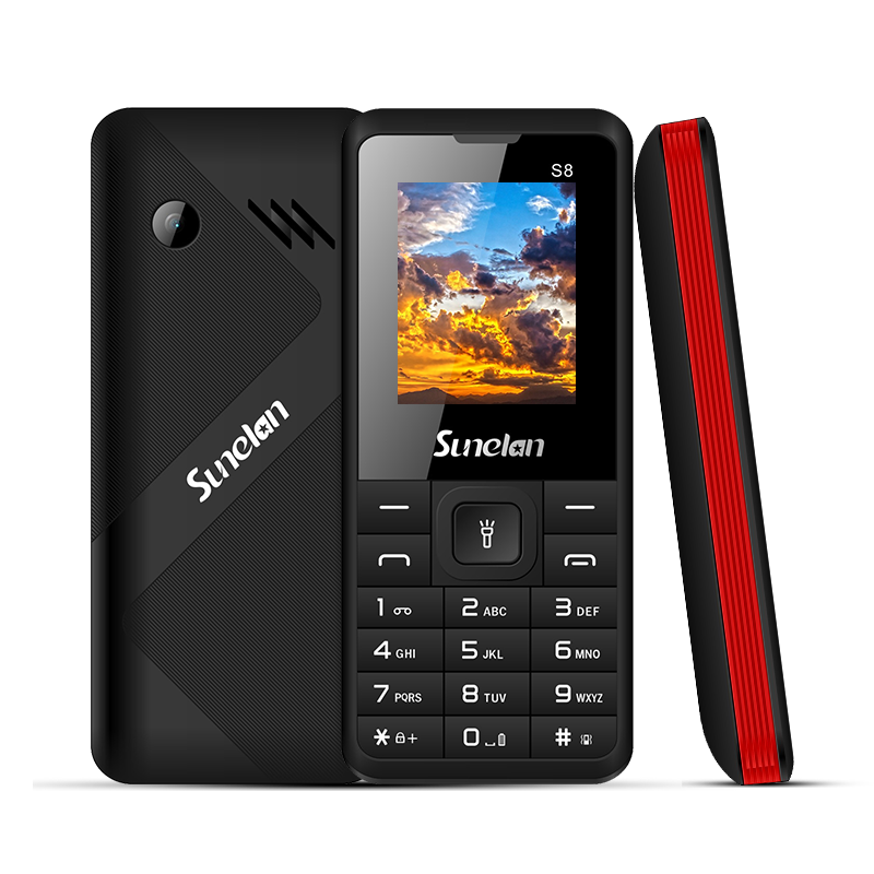 Téléphone Classique Sunelan S8 – BL5C Li-ion 1000mAh -Dual Sim – Radio ...