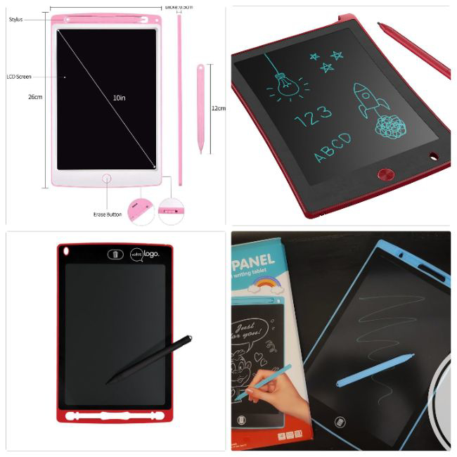 TABLETTE D'ECRITURE POUR ENFANT - IDINO KIDS PAD 12 - 9"- 3 Mois de ...