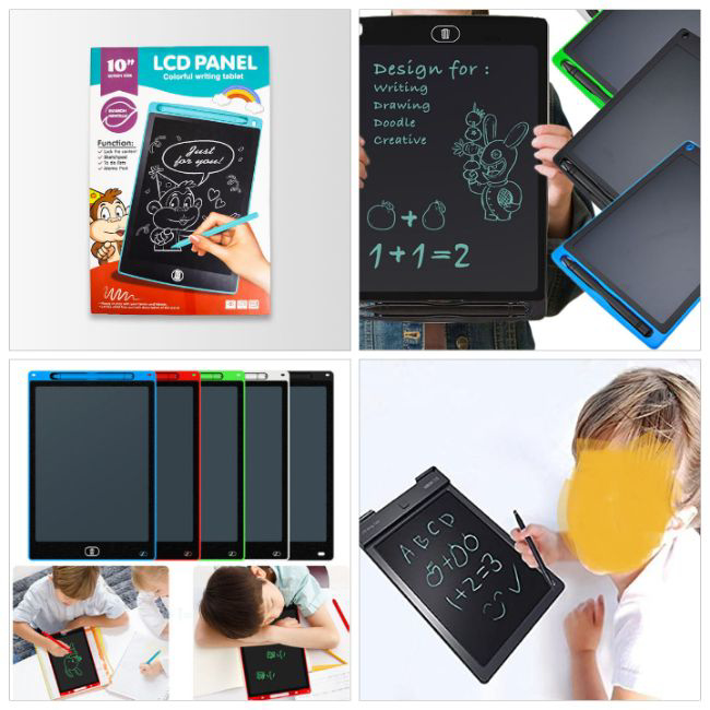 TABLETTE D'ECRITURE POUR ENFANT - IDINO KIDS PAD 12 - 9"- 3 Mois de ...