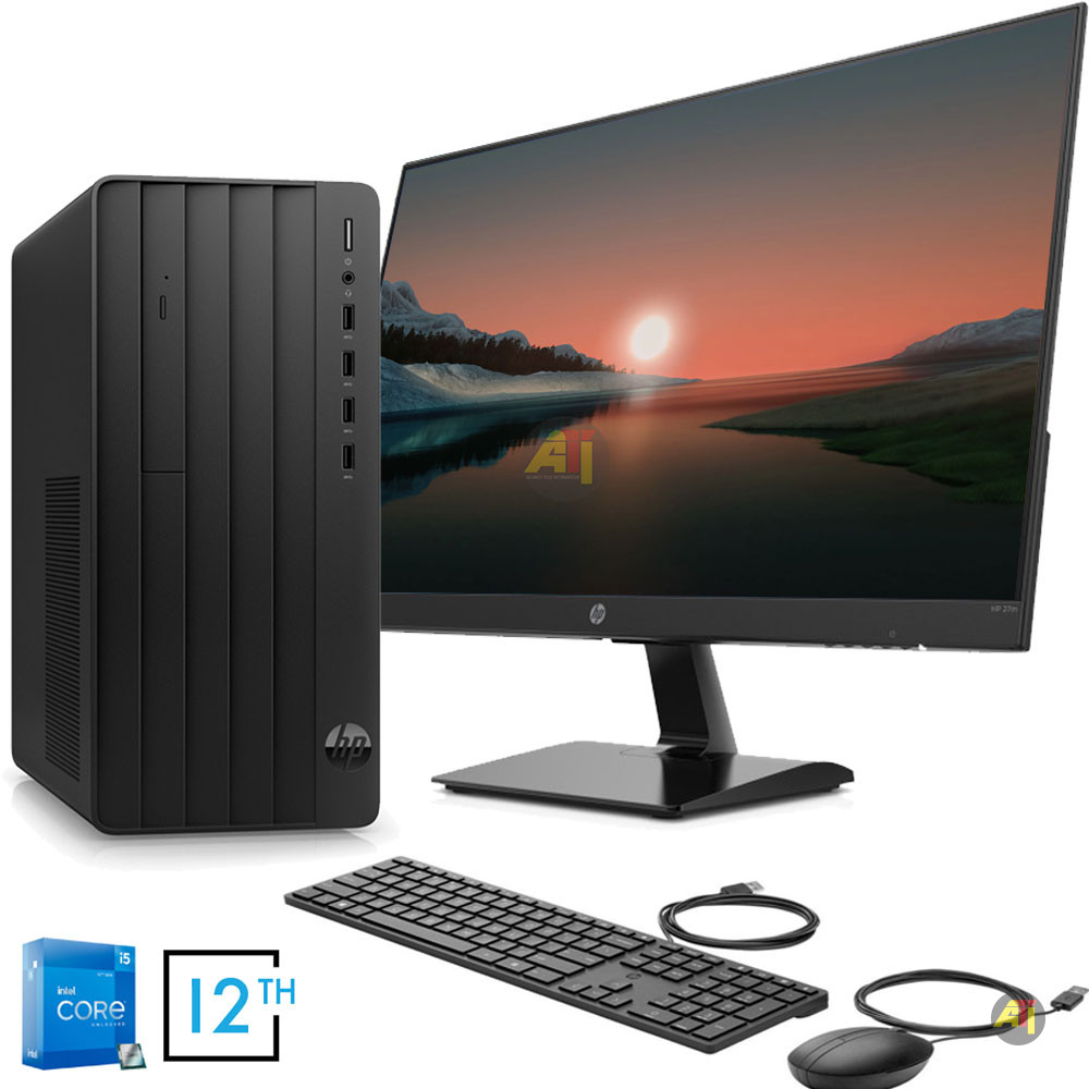 DESKTOP COMPLET HP 290 G9 INTEL CORE i3 12ieme Gen, 8Go de RAM, 512Go ...