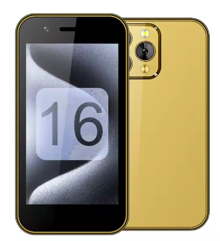 Smartphone A16 Mini 3G Dual Nano SIM- Android 8.1 -16GB ROM-2GB- Écran 3.0