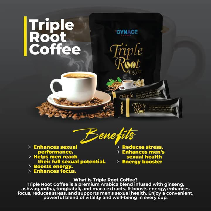 DYNACE, TRIPLE ROOT COFFE, 10 Sachets