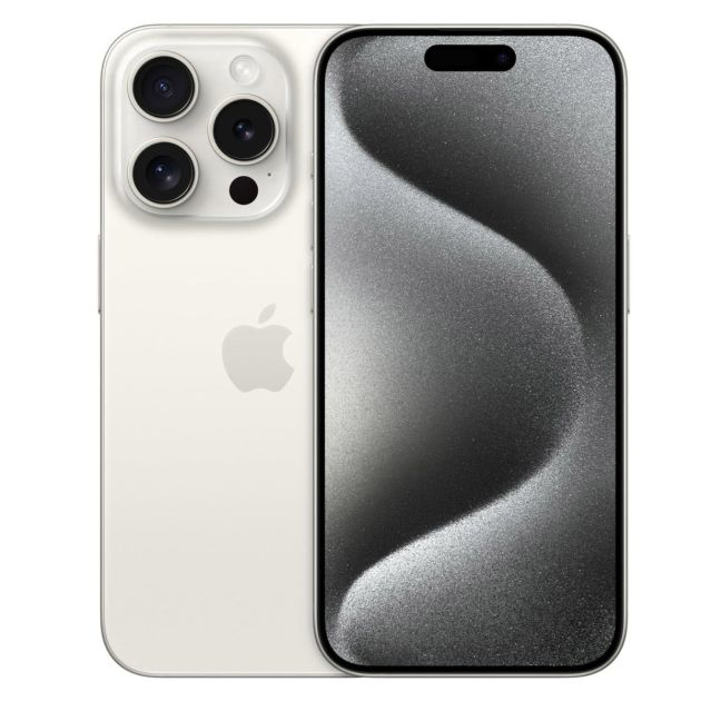 iPhone 15 Pro - 256 Go/8Go - 6,1" - Apple A17 Pro - Nano SIM physique ...