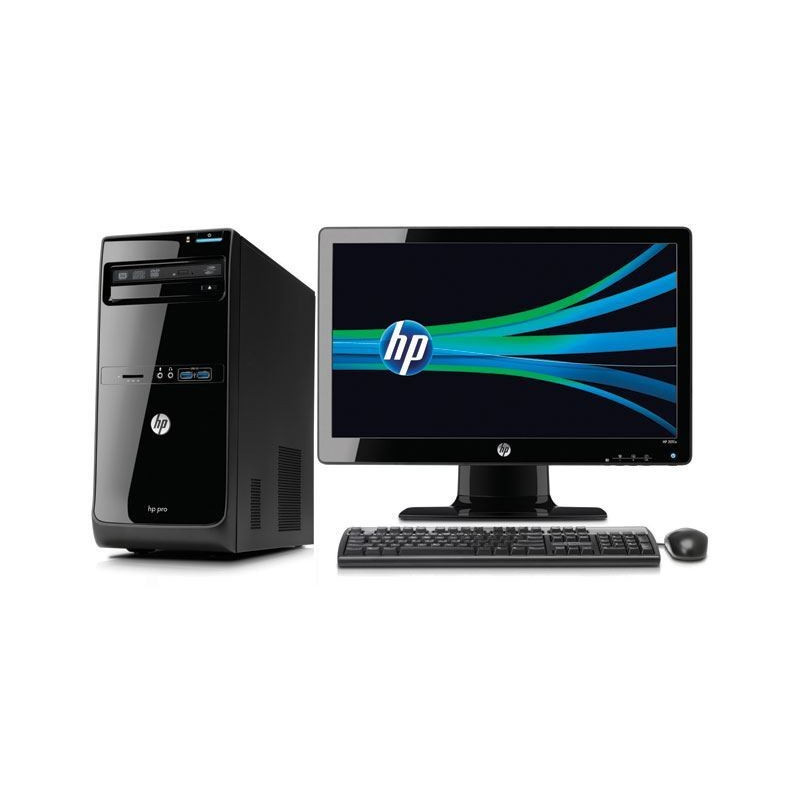 Desktop Complet HP Pro 3500 MT i3-3470 Micro Tour reconditionné 4Go Ram ...